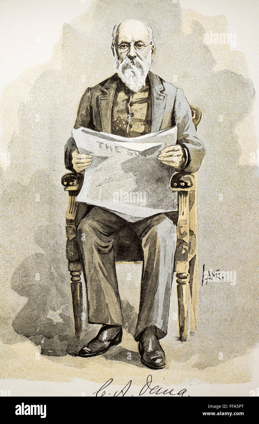 CHARLES ANDERSON DANA /n(1819-1897). American newspaper editor ...
