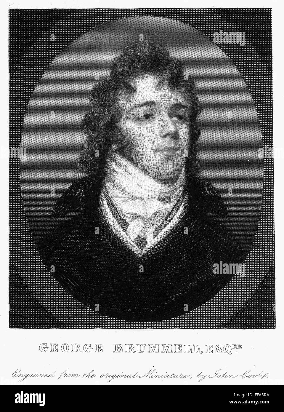GEORGE BRYAN BRUMMELL /n(1778-1840). Known as Beau Brummell. English ...