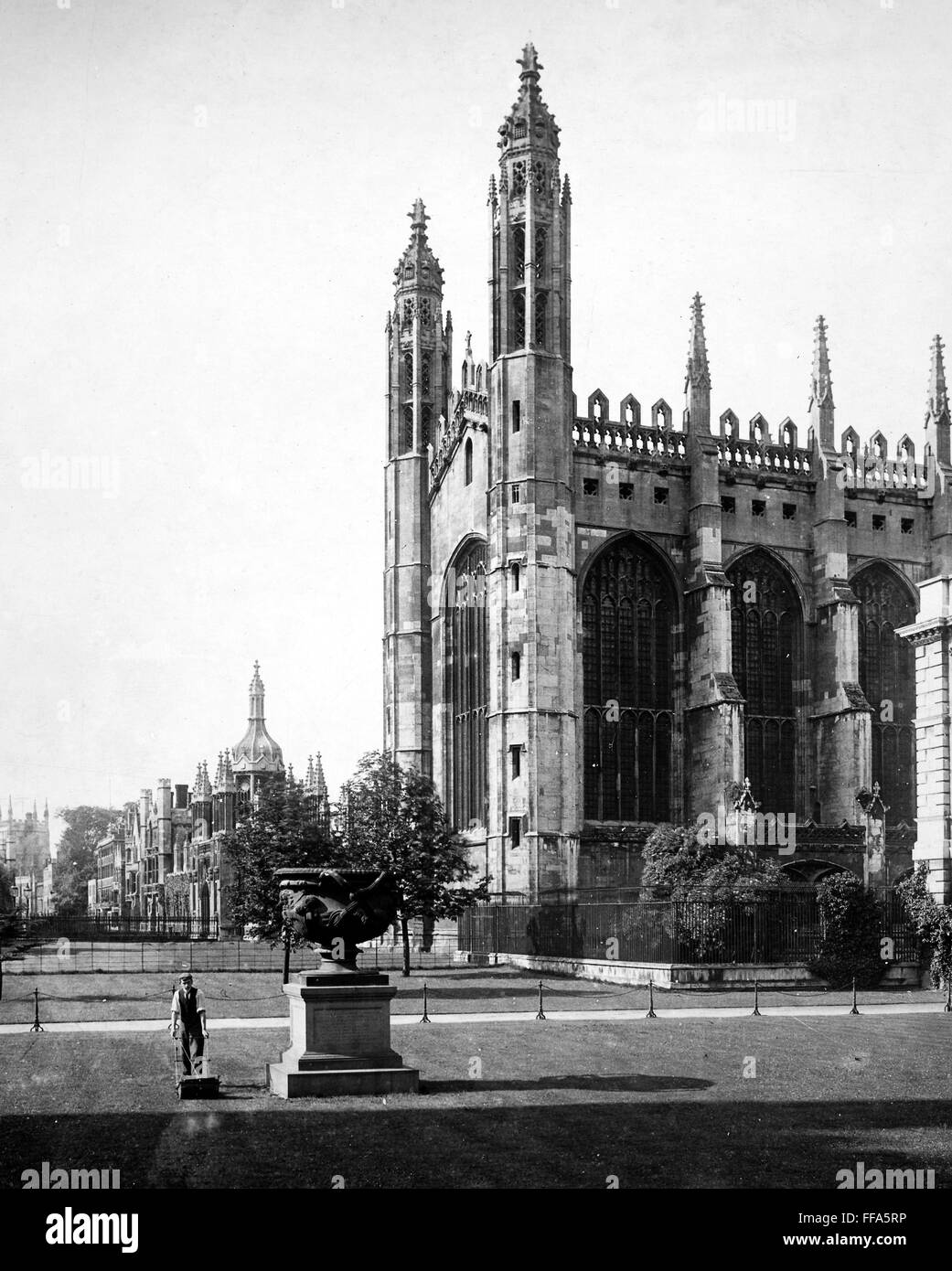 CAMBRIDGE UNIVERSITY, 1925. /nKing's College Chapel. Photograph, c1925 ...
