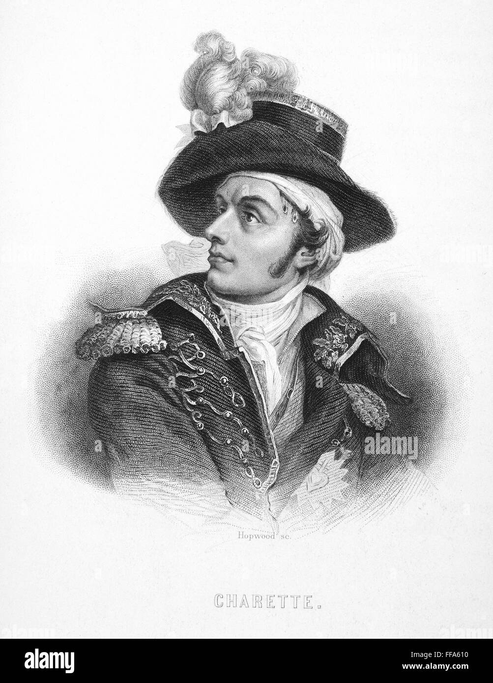 CHARETTE de la CONTRIE /n(1763-1796). Franτois Athanase Charette de la ...