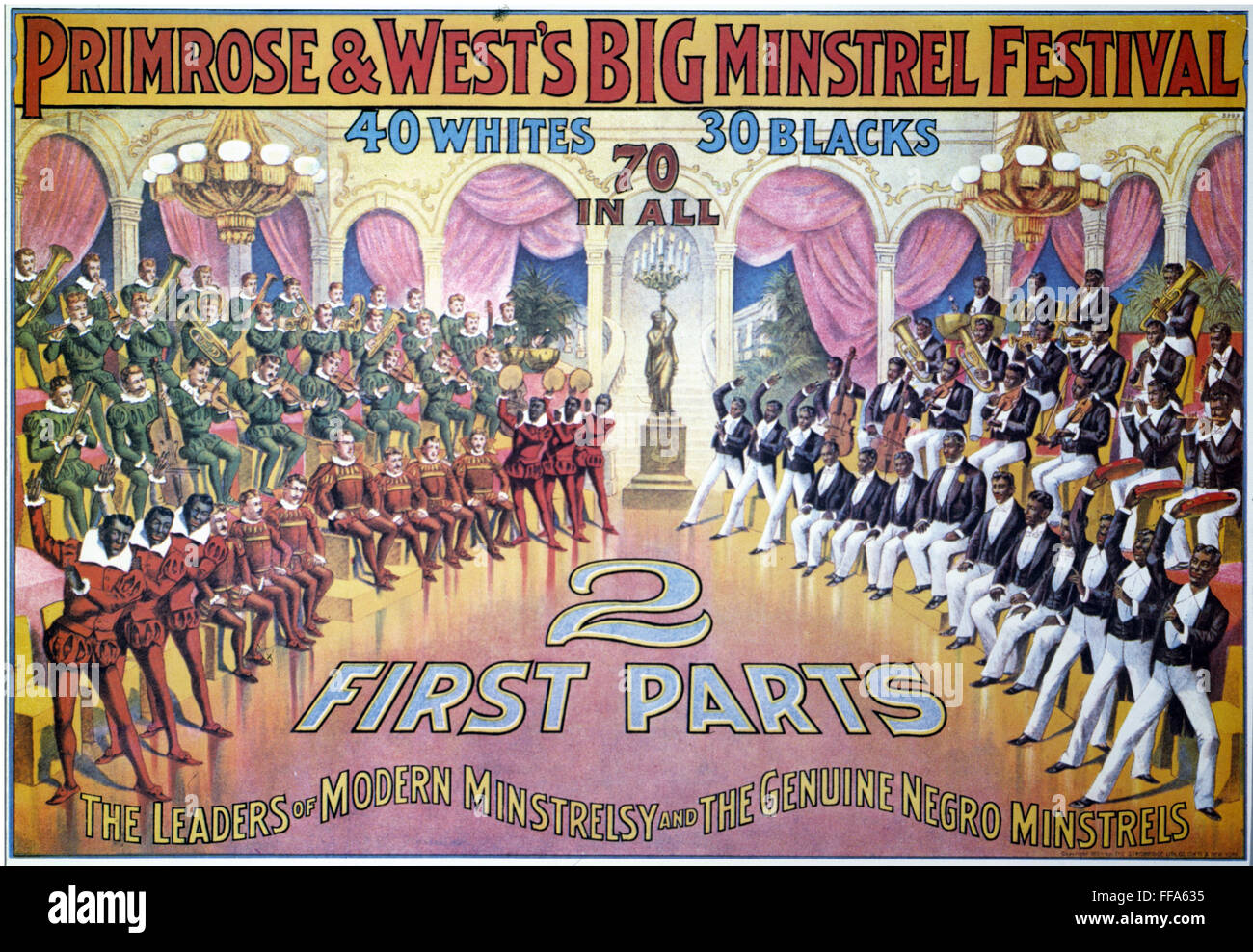 Minstrels poster hi-res stock photography and images - Alamy