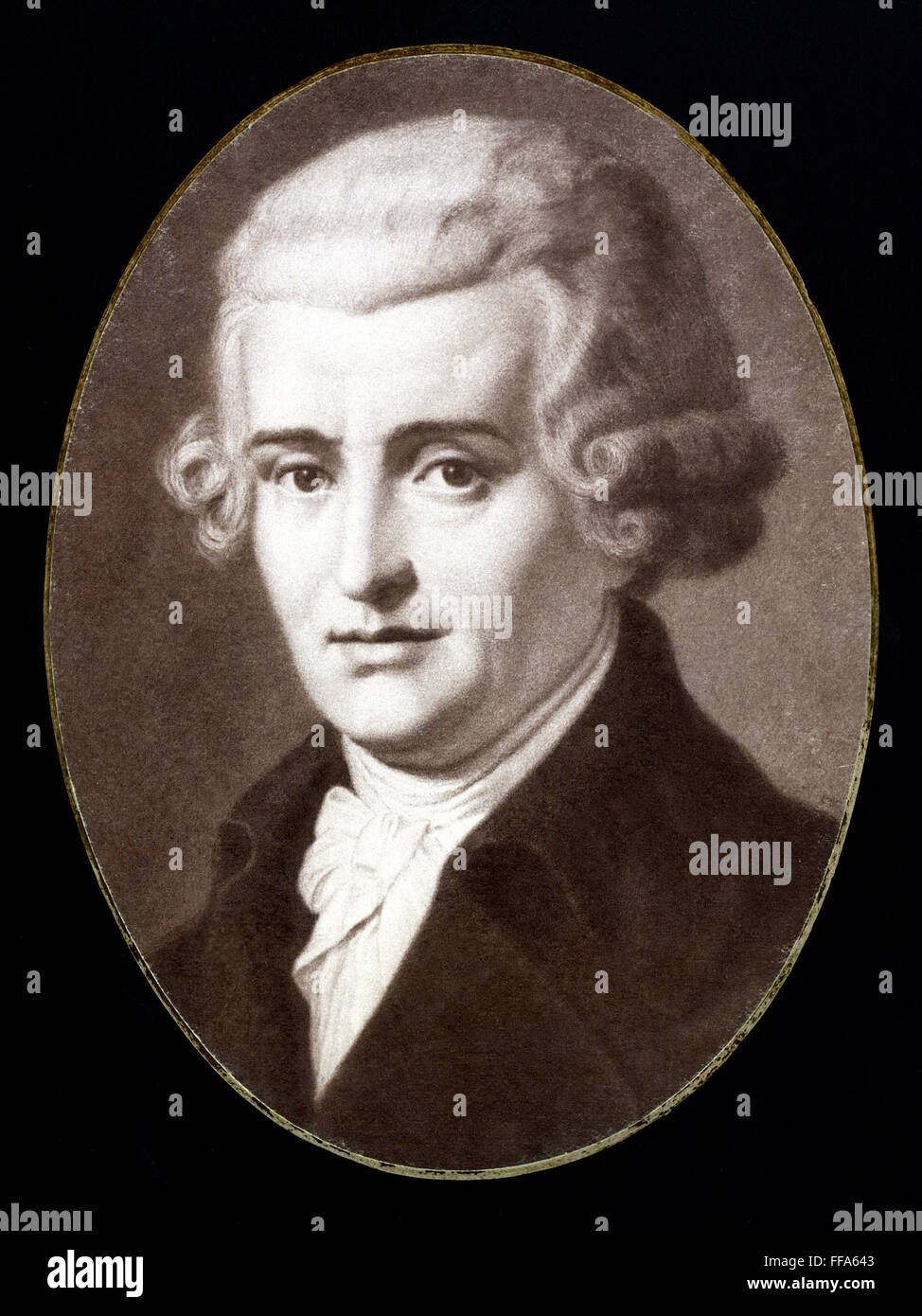 FRANZ JOSEPH HAYDN /n(1732-1809). Austrian composer. Photogravure, late ...