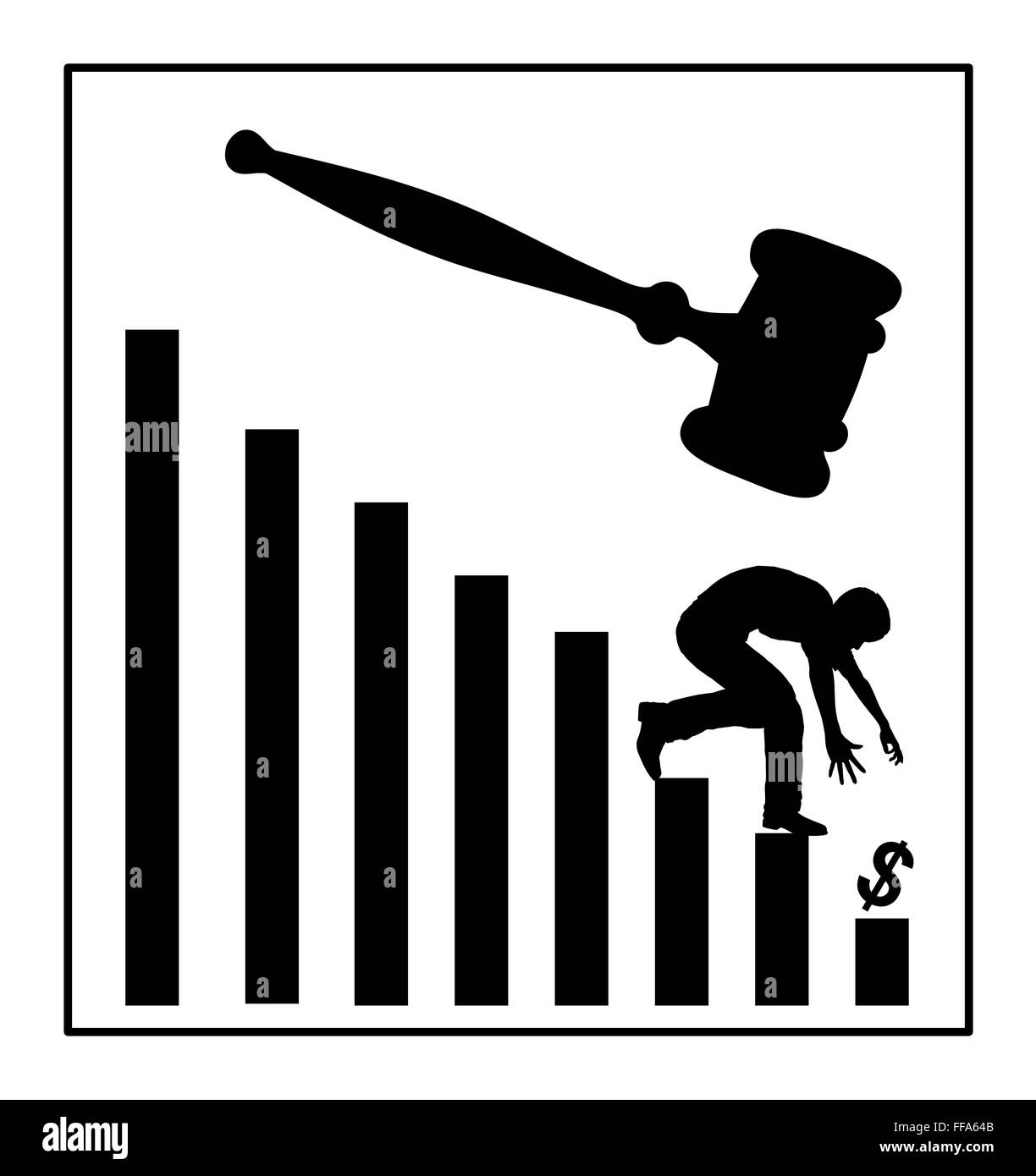 Employee dismissal Cut Out Stock Images & Pictures - Alamy