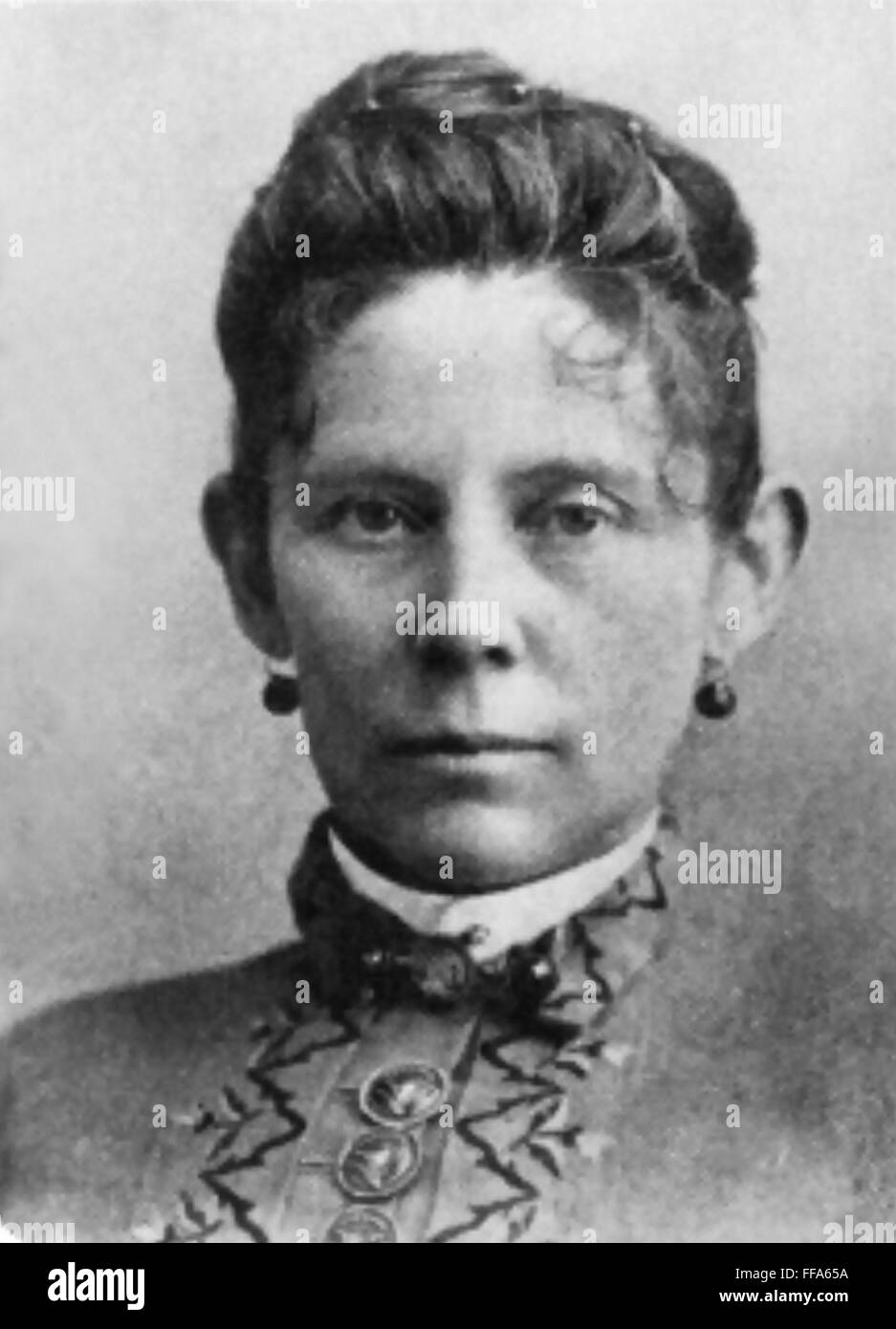 MARY ANN DYER GOODNIGHT /n(1839-1926). Wife of the American cattle ...