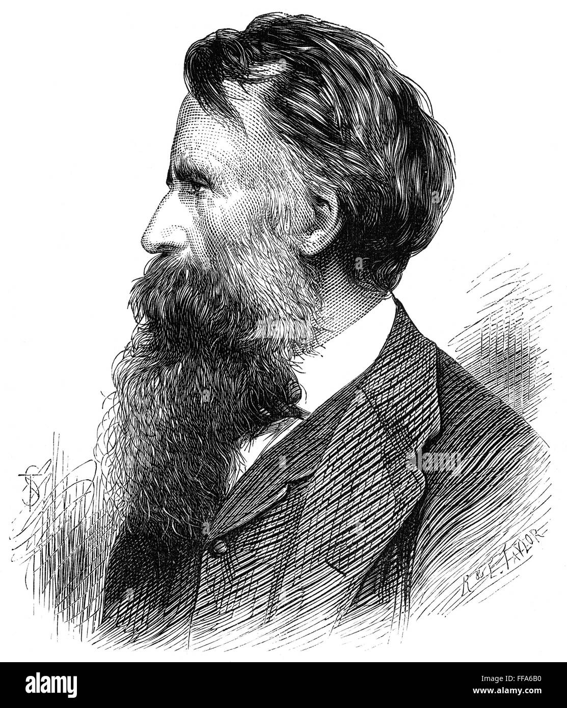 ROBERT WILLIAM THOMSON /n(1822-1873). Scottish engineer. Line engraving ...