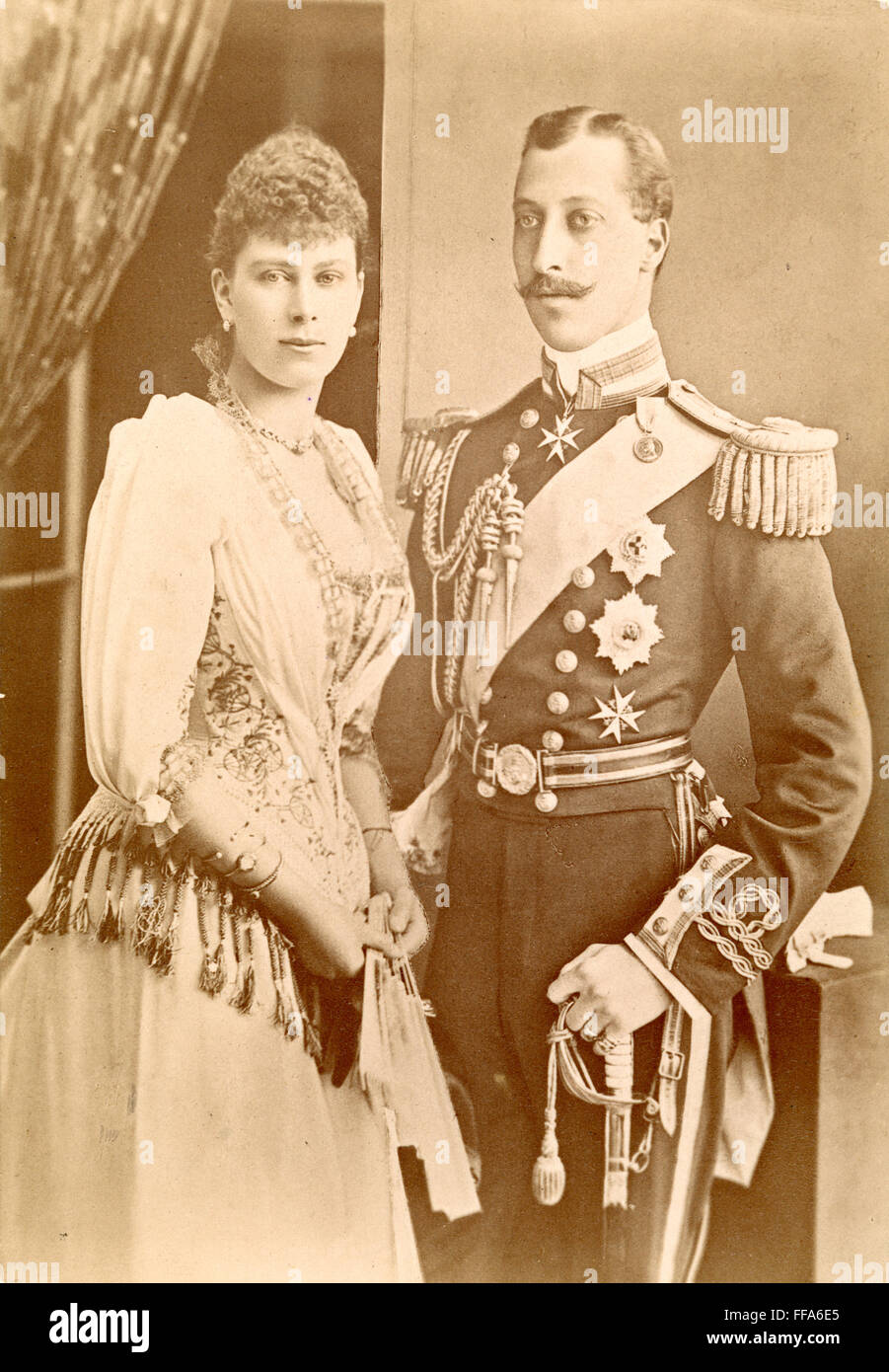 PRINCE ALBERT VICTOR. /n(1864-1892). Duke of Clarence and Avondale ...