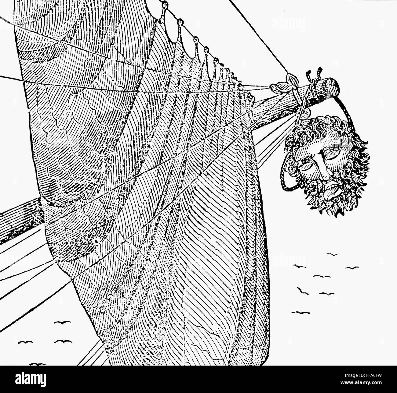 EDWARD TEACH (d. 1718). /nEnglish pirate, known as Blackbeard ...