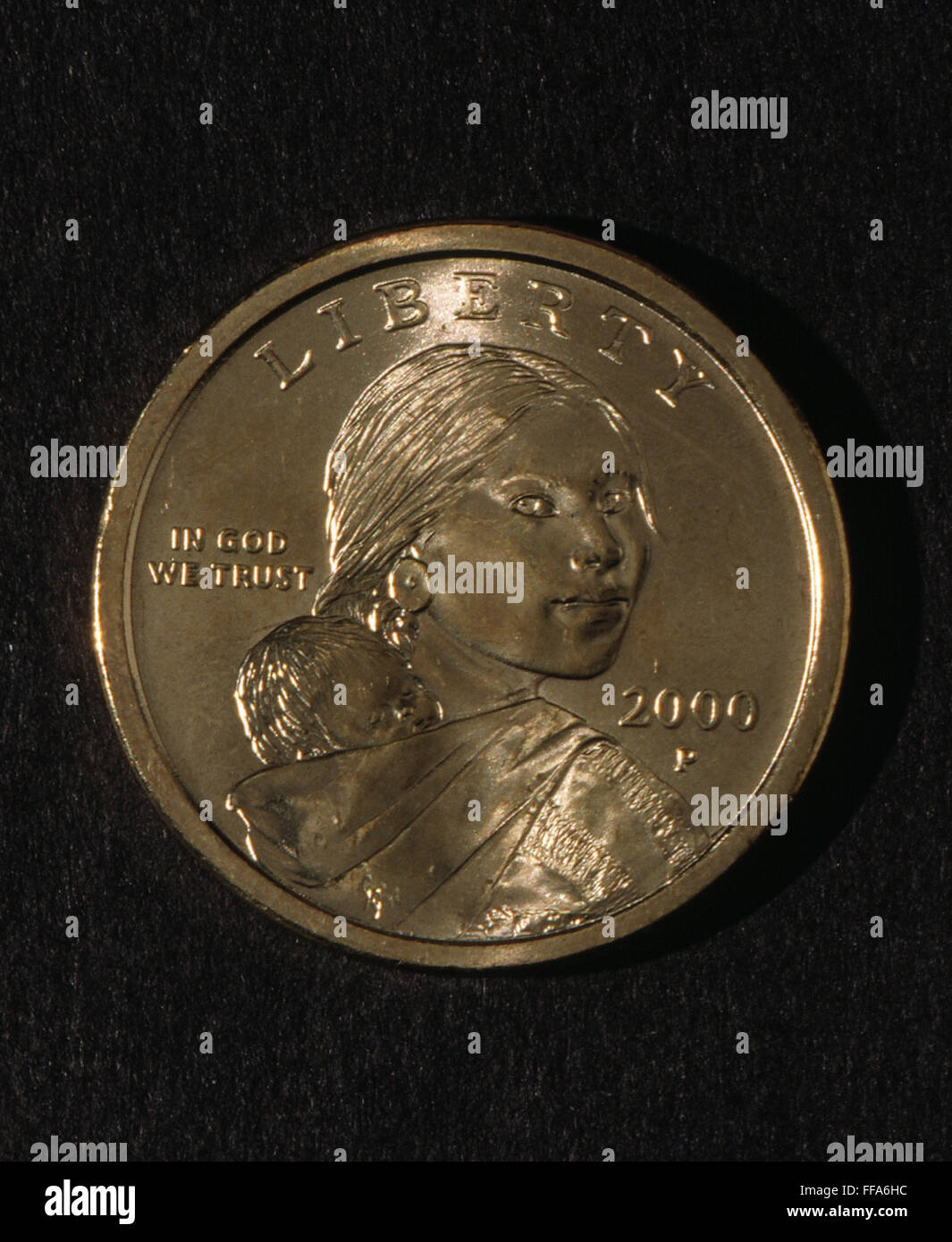 Sacagawea portrait hi-res stock photography and images - Alamy