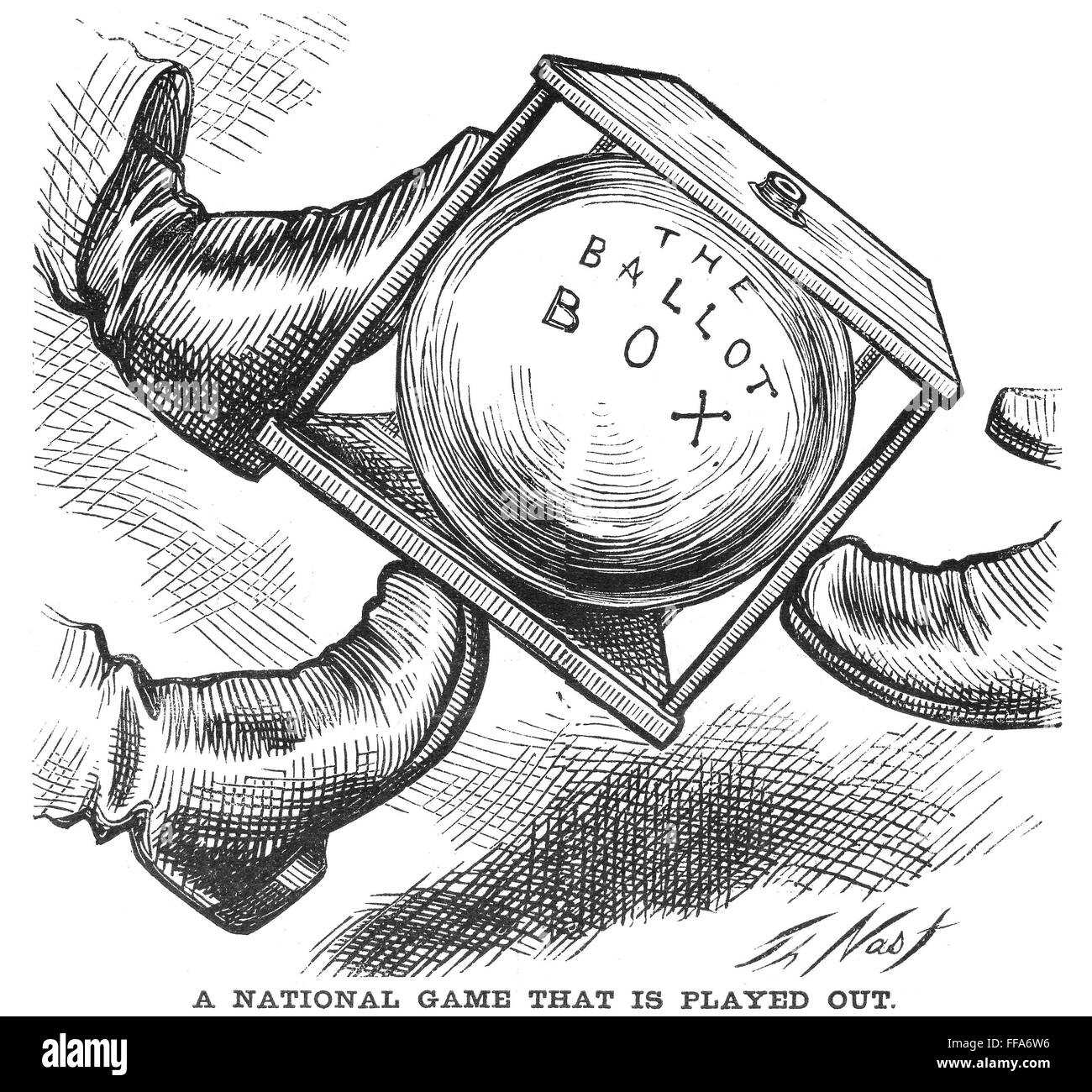 Football cartoon hi-res stock photography and images - Alamy