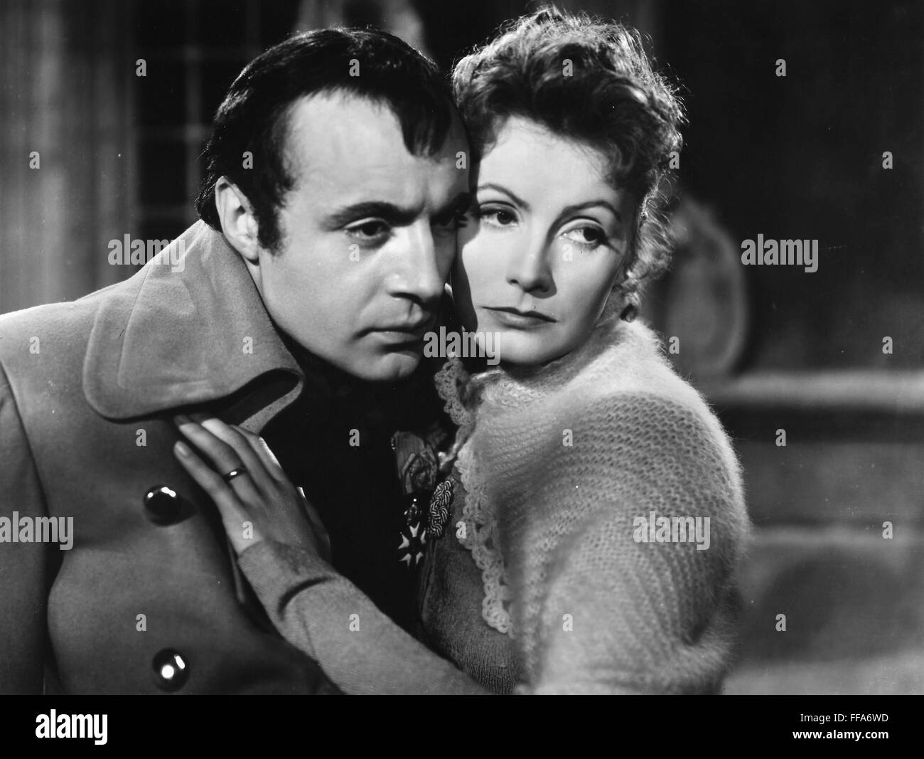 CONQUEST, 1937. /nCharles Boyer, as Napoleon I, and Greta Garbo, as ...