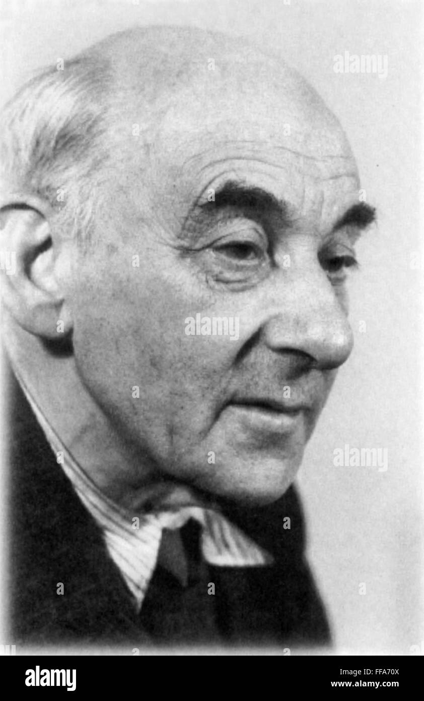 VICTOR KLEMPERER (1881-1960). /nGerman scholar and diarist ...
