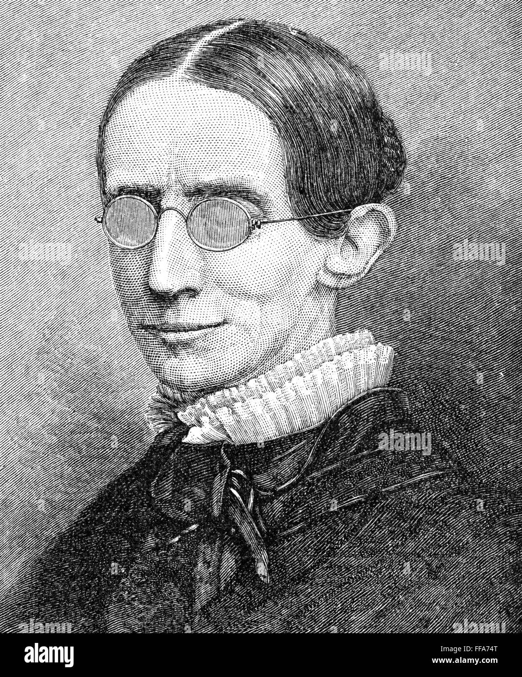 LAURA DEWEY BRIDGMAN /n(1829-1889). American blind deaf-mute, the first ...