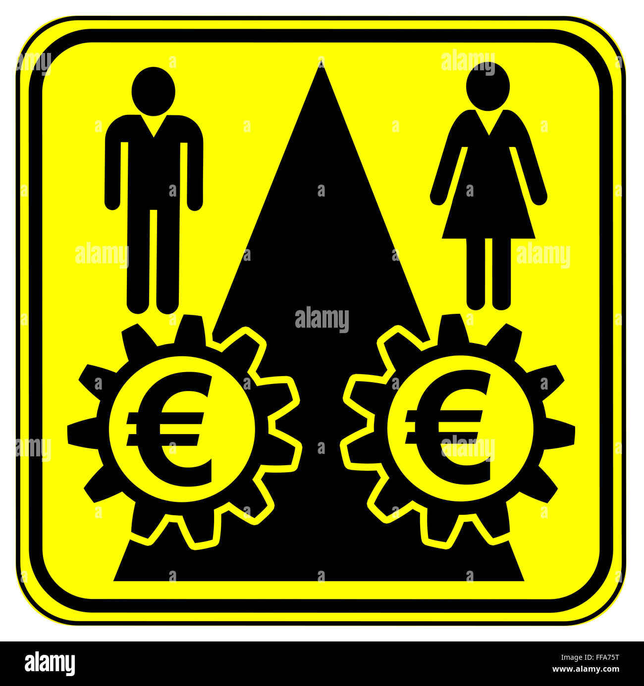 Pay gender Cut Out Stock Images & Pictures - Alamy