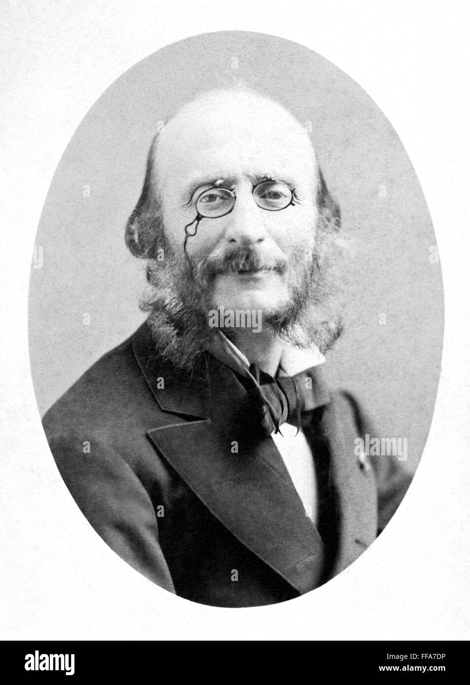 JACQUES OFFENBACH /n(1819-1880). French composer Stock Photo - Alamy