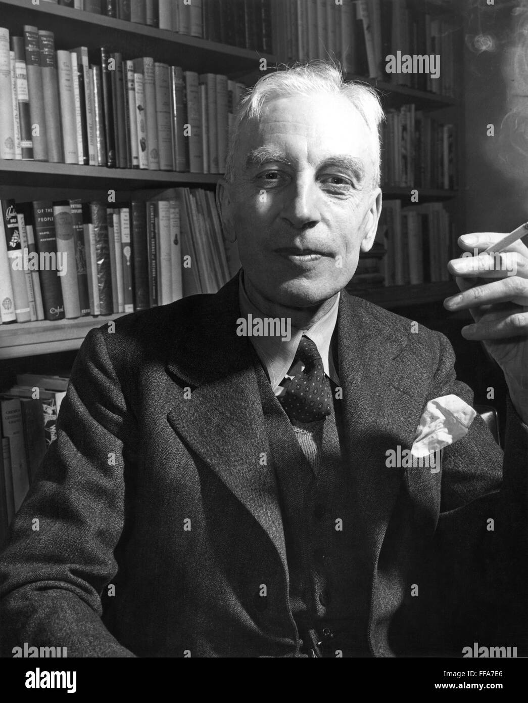 ARNOLD JOSEPH TOYNBEE (1889-1975). English historian; photographed in ...