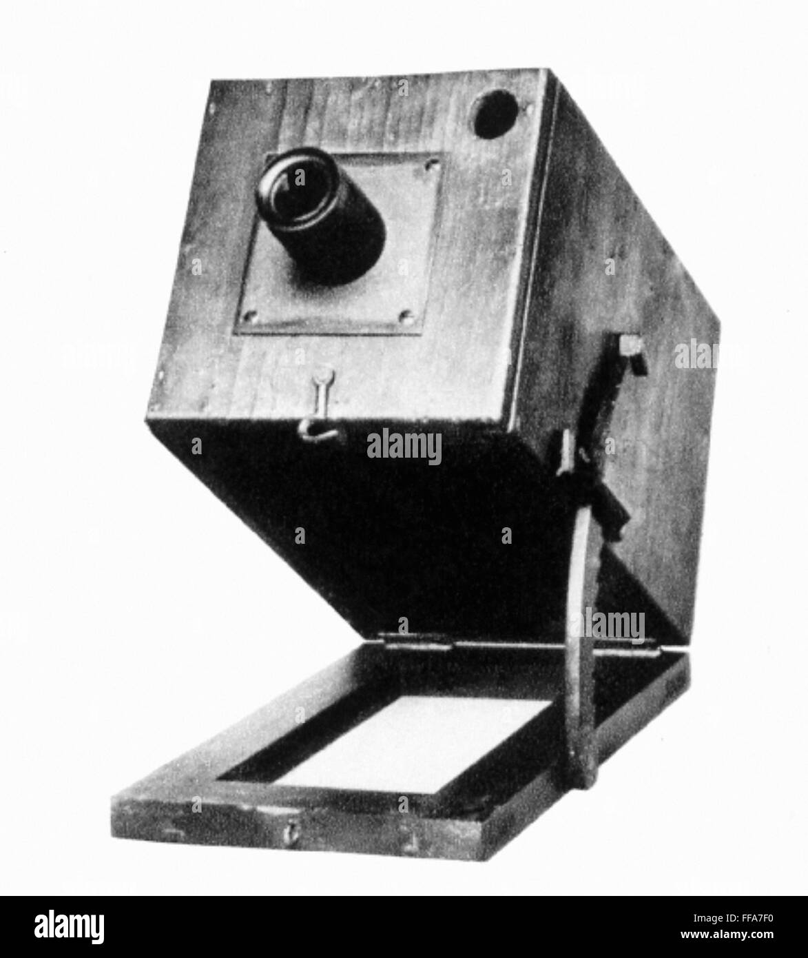 HENRY FOX TALBOT: CAMERA. /nEarliest camera invented by William Henry ...