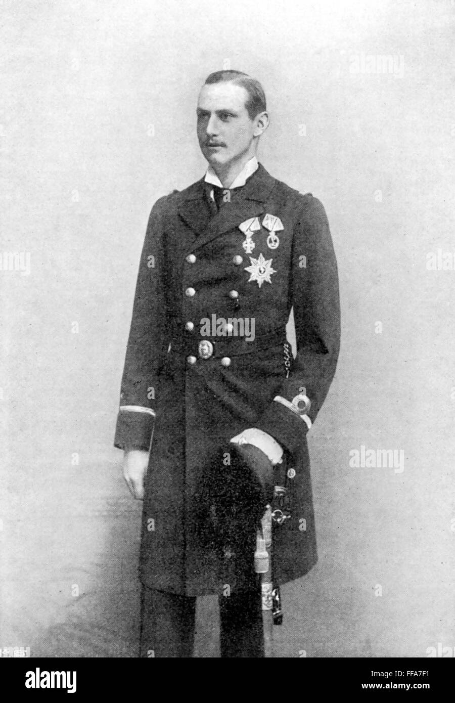 HAAKON VII (1872-1957)./nKing of Norway, 1905-1957; photographed in ...