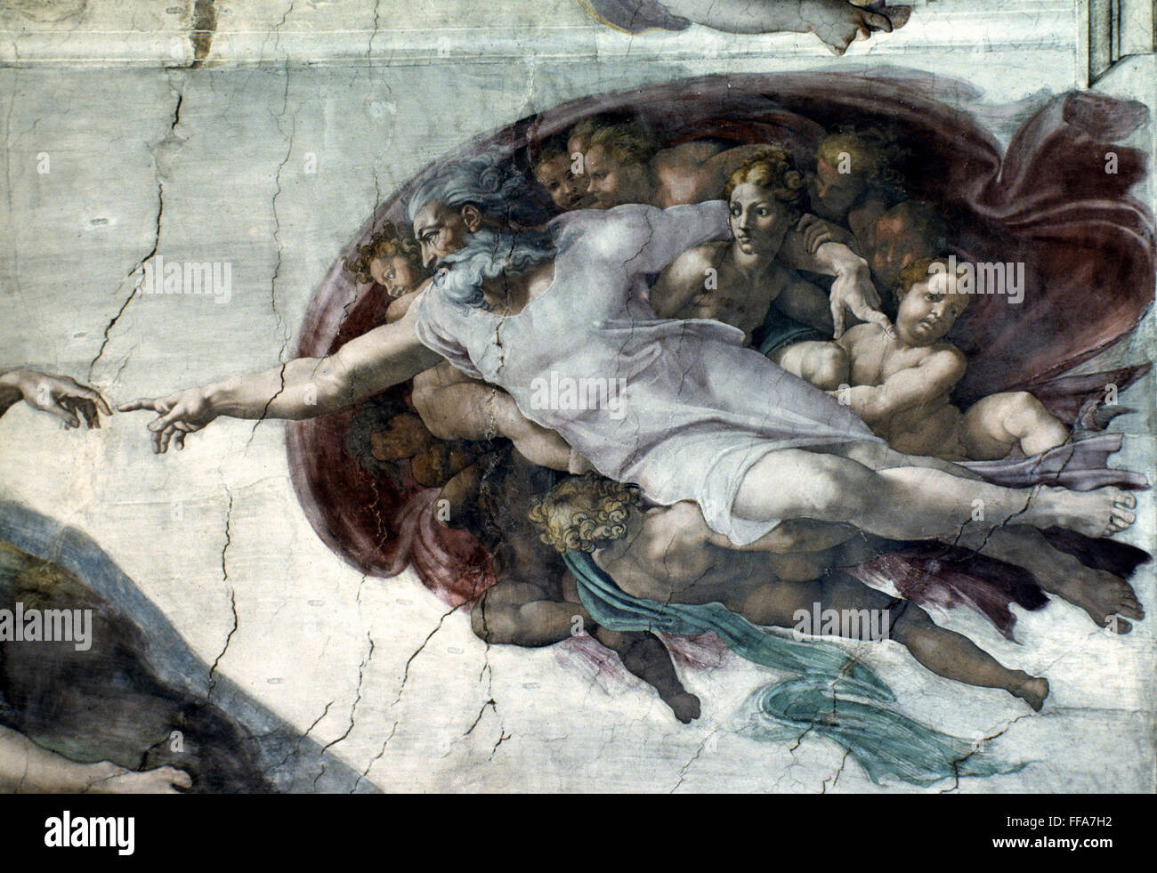 Creation eve sistine chapel michelangelo hi-res stock photography and images - Alamy
