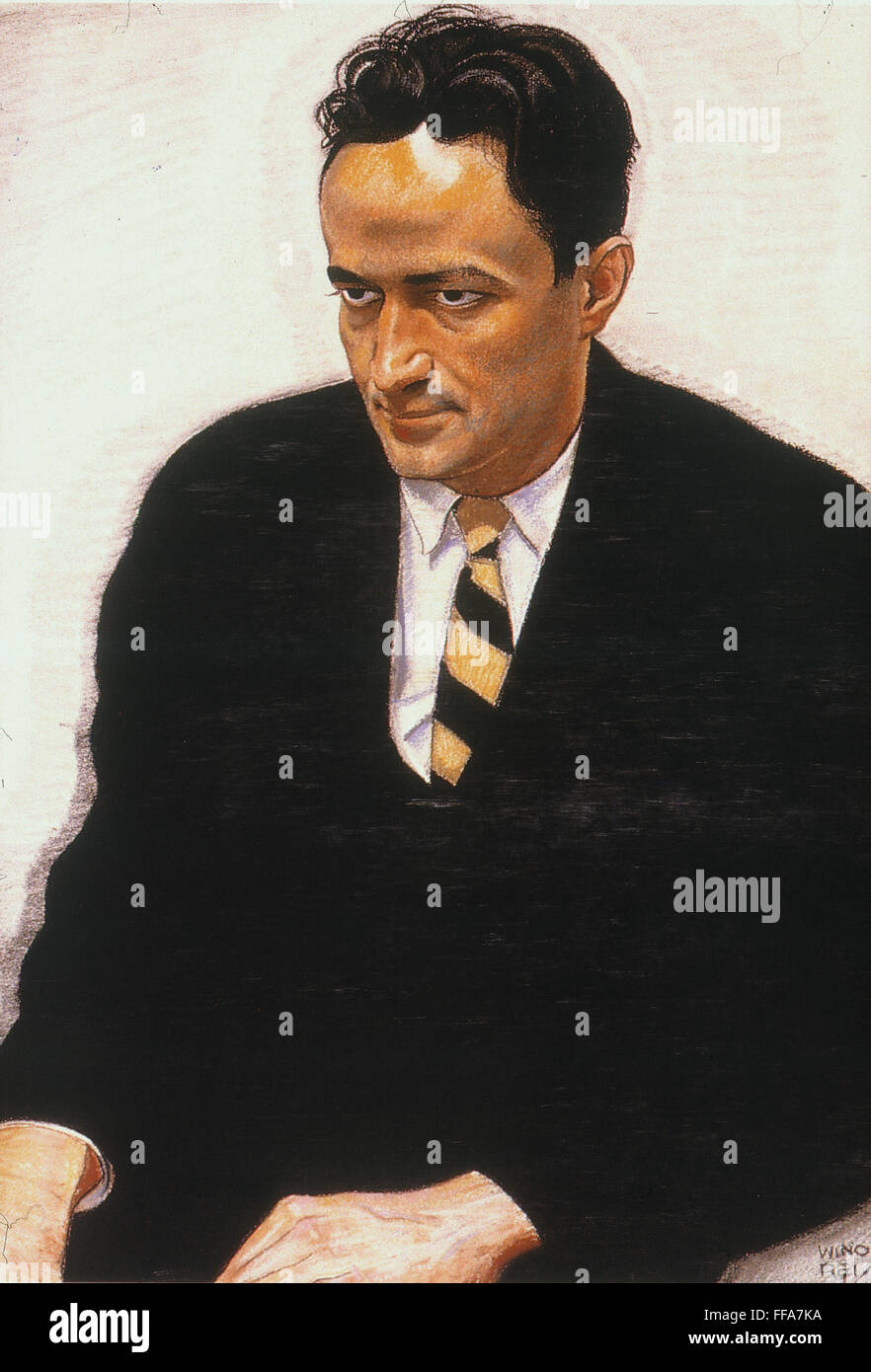 JEAN TOOMER (1894-1967). /nAmerican writer. Pastel on board, c1925, by ...