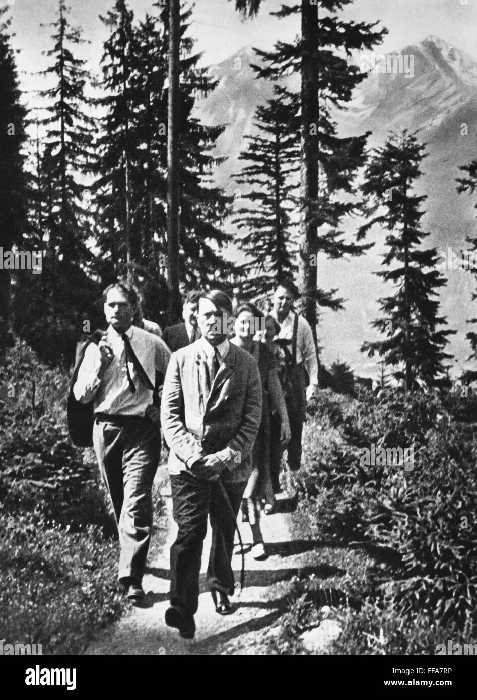 ADOLF HITLER (1889-1945). /nChancellor of Germany, 1933-45. Hitler at ...