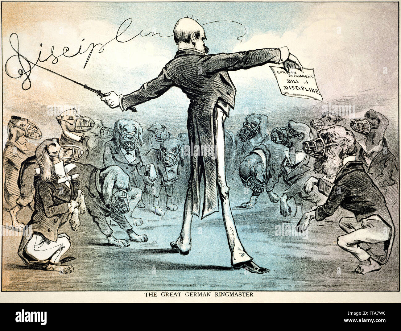 OTTO VON BISMARCK /n(1815-1898). Prince Otto von Bismarck-Schonhausen ...