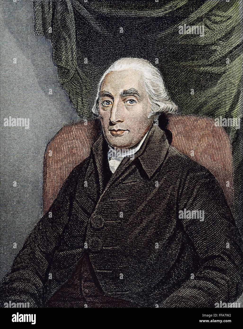 JOSEPH BLACK (1728-1799). /nScottish chemist. Steel engraving, 19th ...