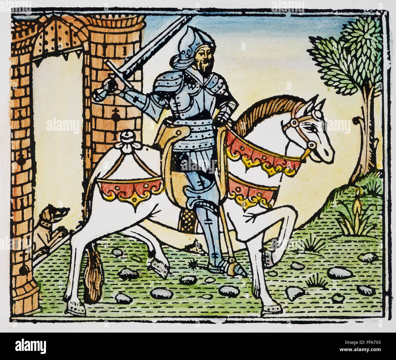 EL CID CAMPEADOR (1040?-1099). /nReal name: Rodrigo Diaz de Vivar ...