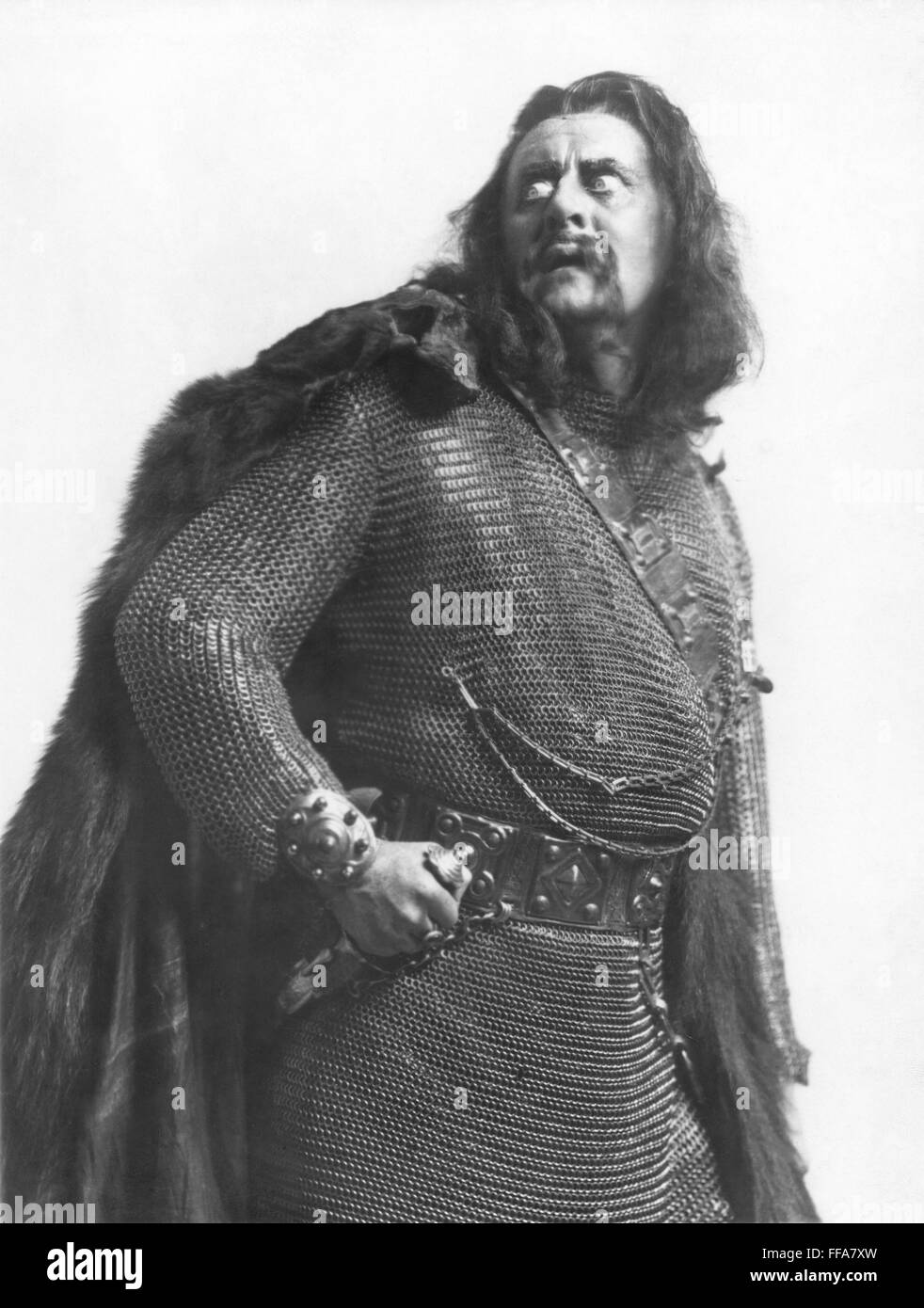 SHAKESPEARE: MACBETH. /nSir Herbert Beerbohm Tree (1853-1917) in the ...