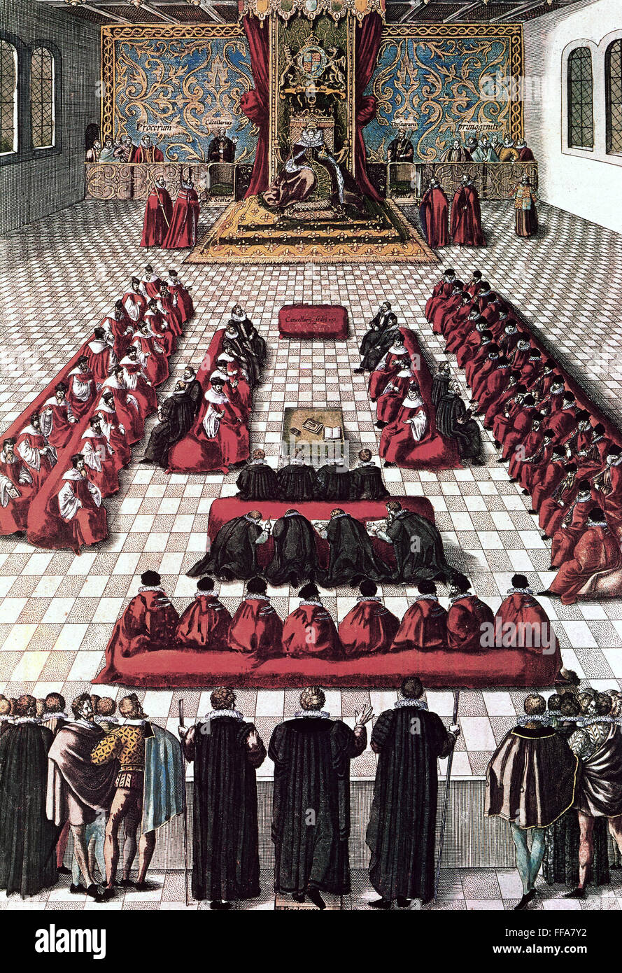 QUEEN ELIZABETH I /n(1533-1603). Queen of England and Ireland, 1558 ...