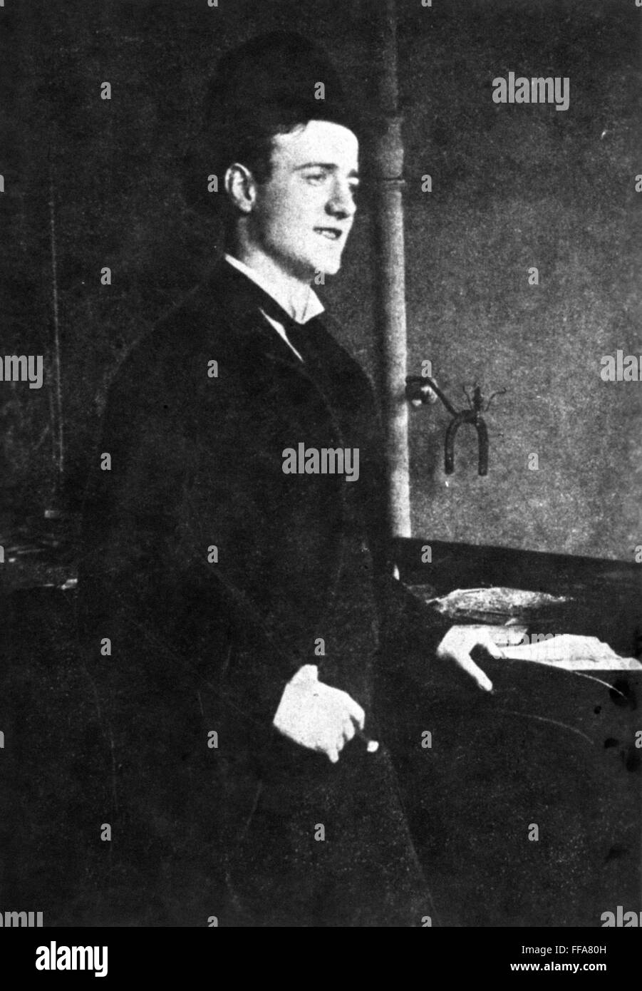 FINLEY PETER DUNNE /n(1867-1936). American humorist. Photographed ...