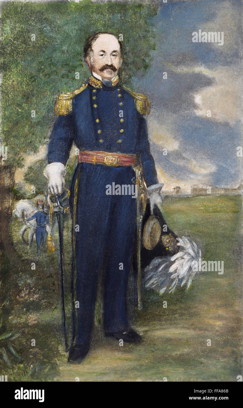 JOHN A. SUTTER (1803-1880). /nAmerican pioneer: after the painting by ...