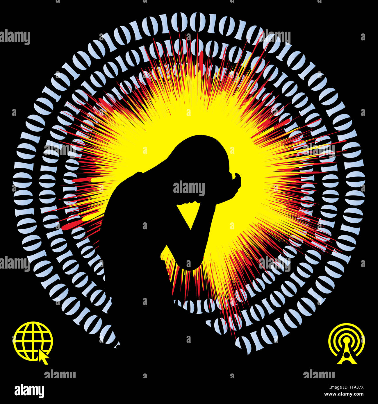 Cognitive overload hi-res stock photography and images - Alamy