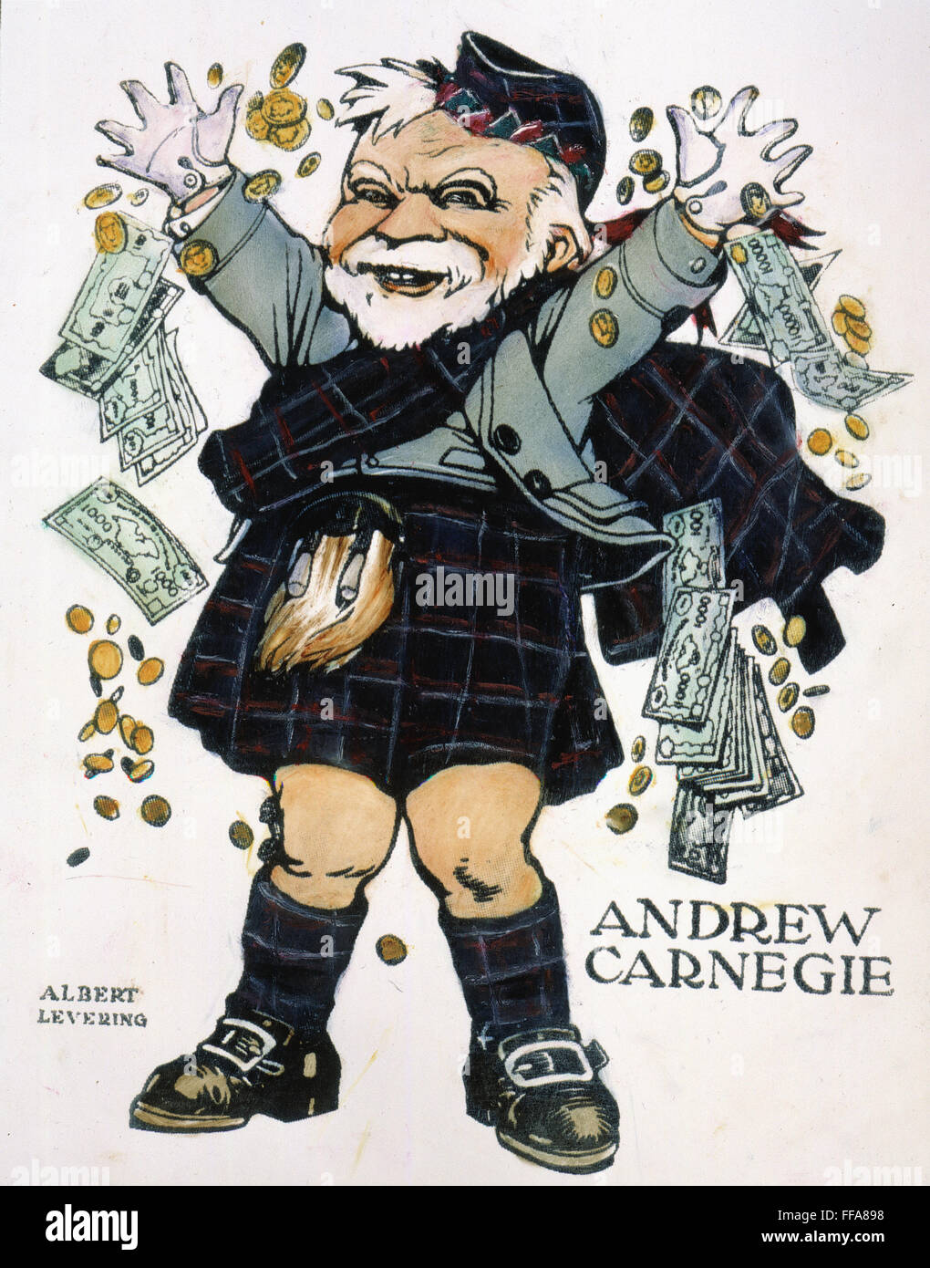 ANDREW CARNEGIE (1835-1919). /nAmerican industrialist and humanitarian ...