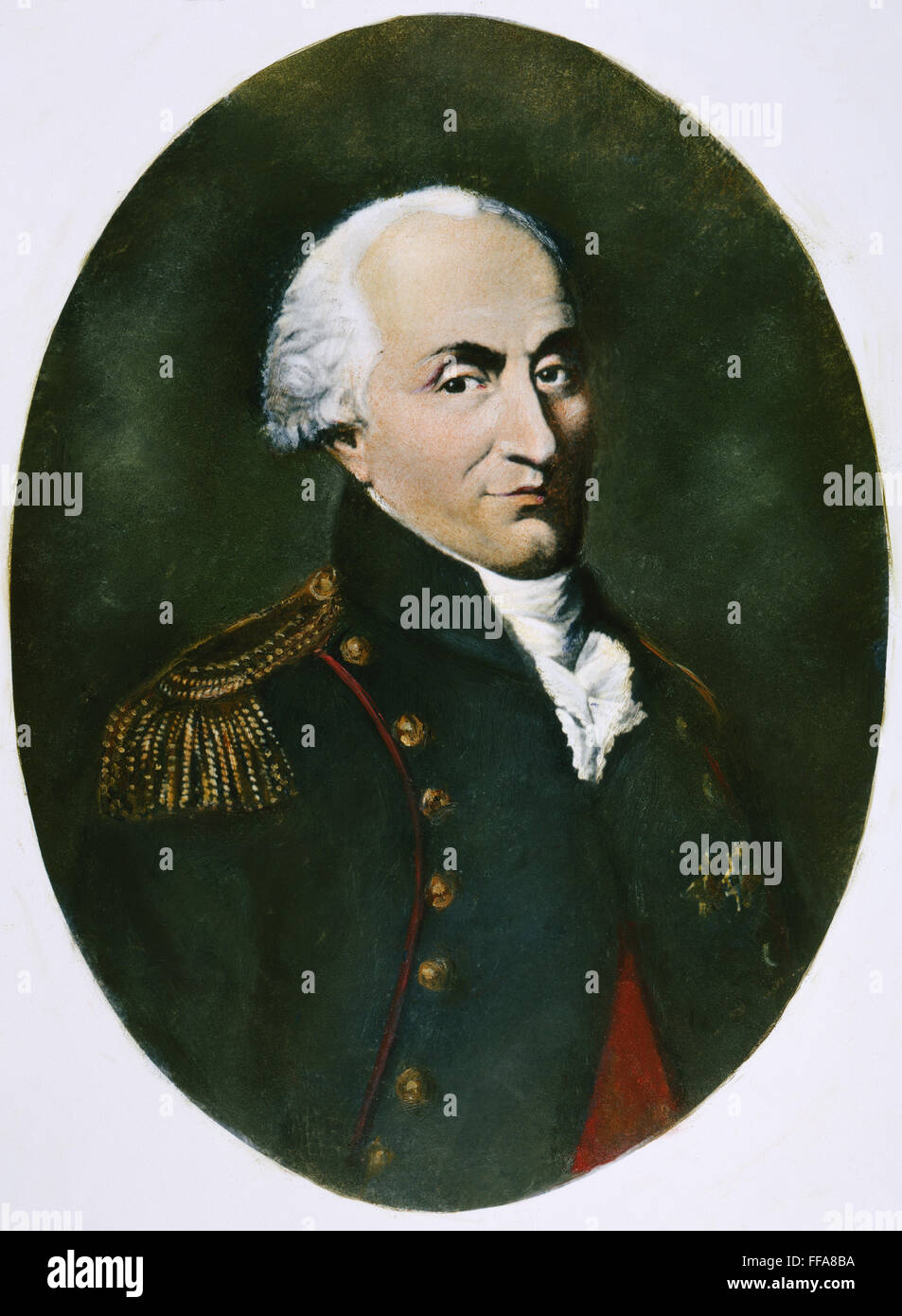 CHARLES A. de COULOMB /n(1736-1806). French physicist. After a portrait ...