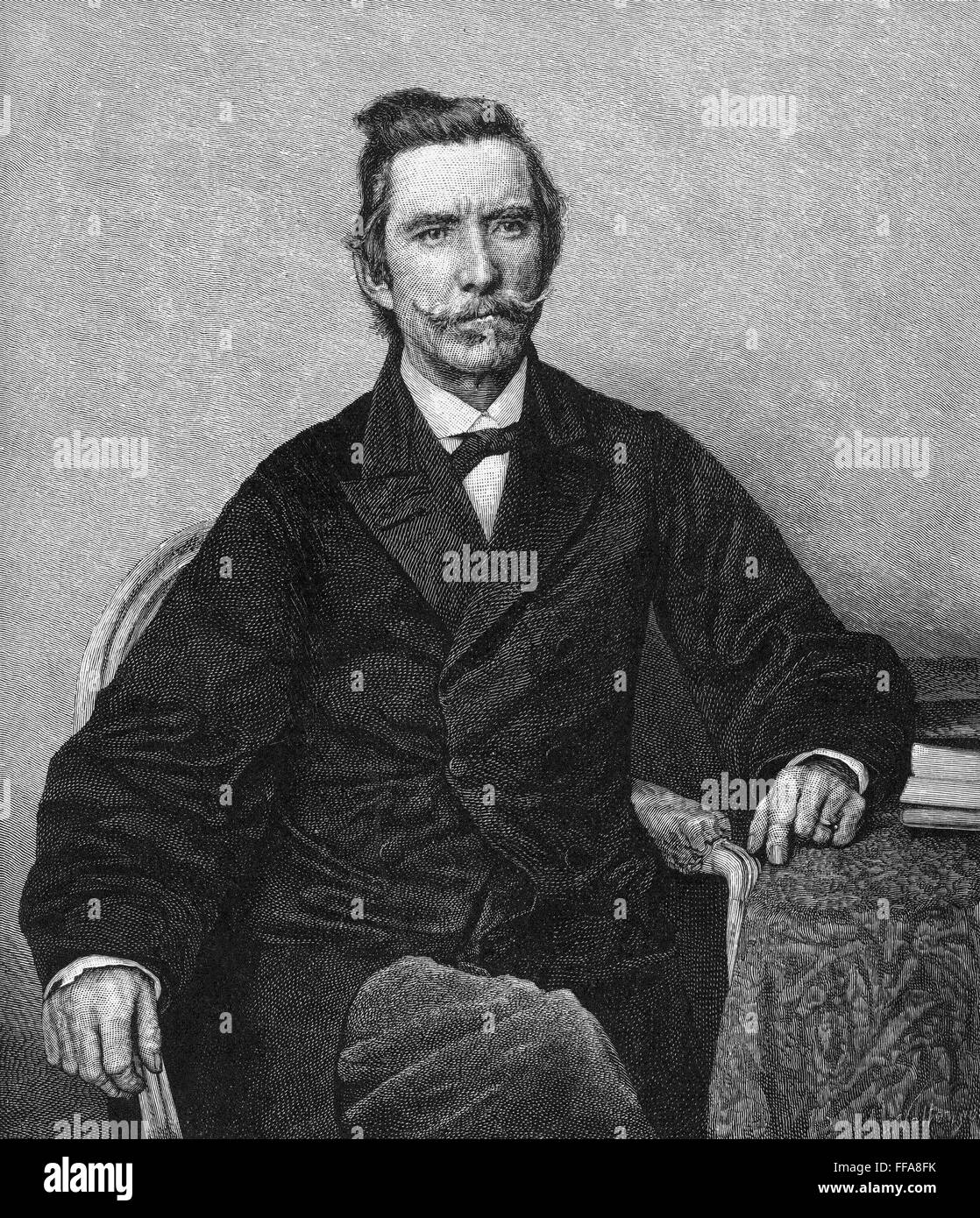 RAPHAEL SEMMES (1809-1877)./nAmerican naval officer; commander of the ...