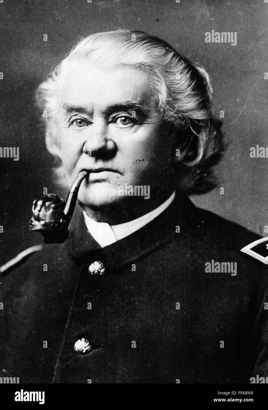 FREDERICK W. BENTEEN /n(1834-1898). American army officer. Photographed ...