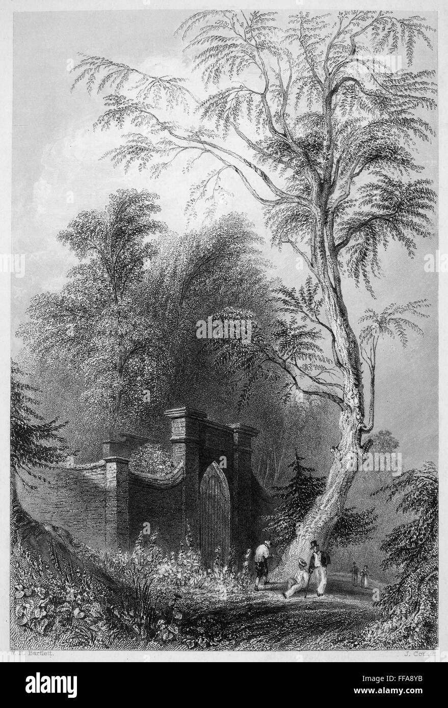 GEORGE WASHINGTON: TOMB. /nThe tomb of George Washington at Mount ...