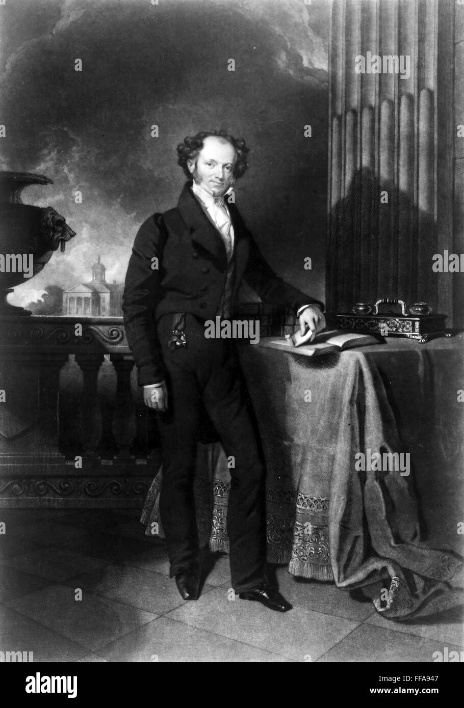MARTIN VAN BUREN /n(1782-1862). Eighth President of the United States ...