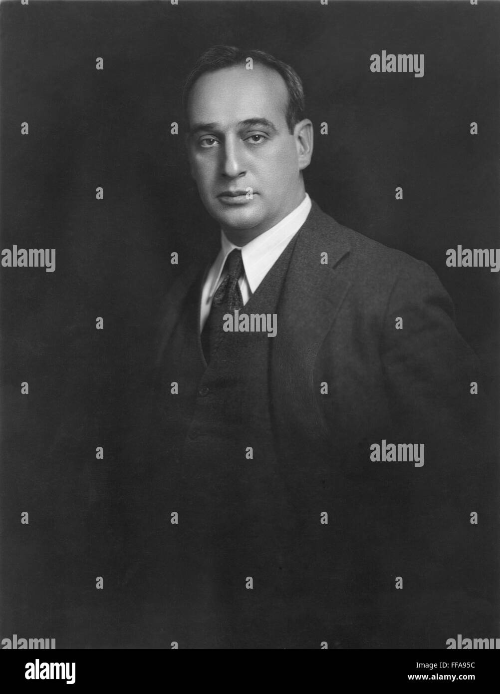 ROBERT MOSES (1888-1981)./nAmerican public official. Photographed in ...