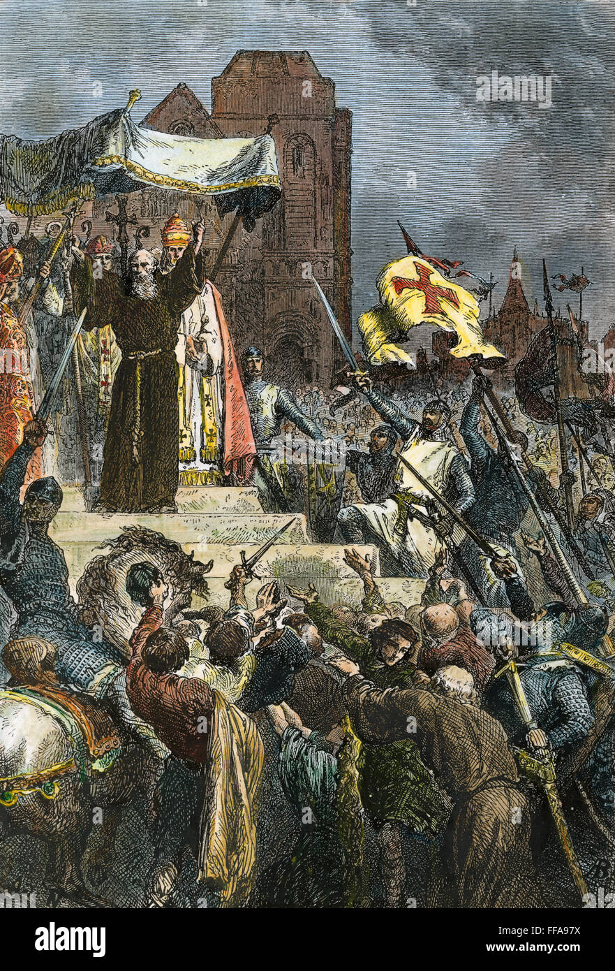 1095 pope urban ii crusades hi-res stock photography and images - Alamy