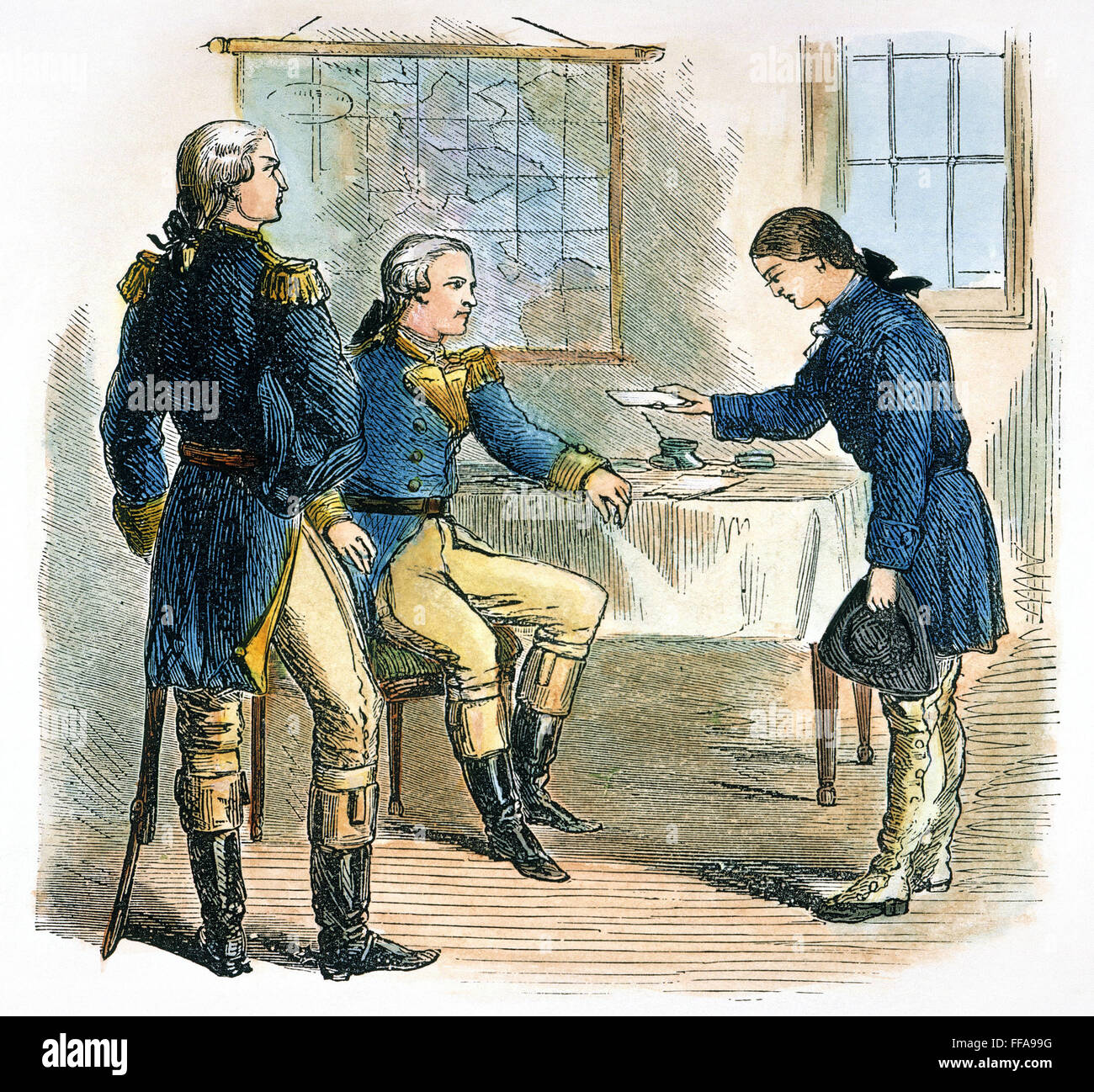 DEBORAH SAMPSON (1760-1827). /nAmerican Revolutionary soldier. Sampson ...