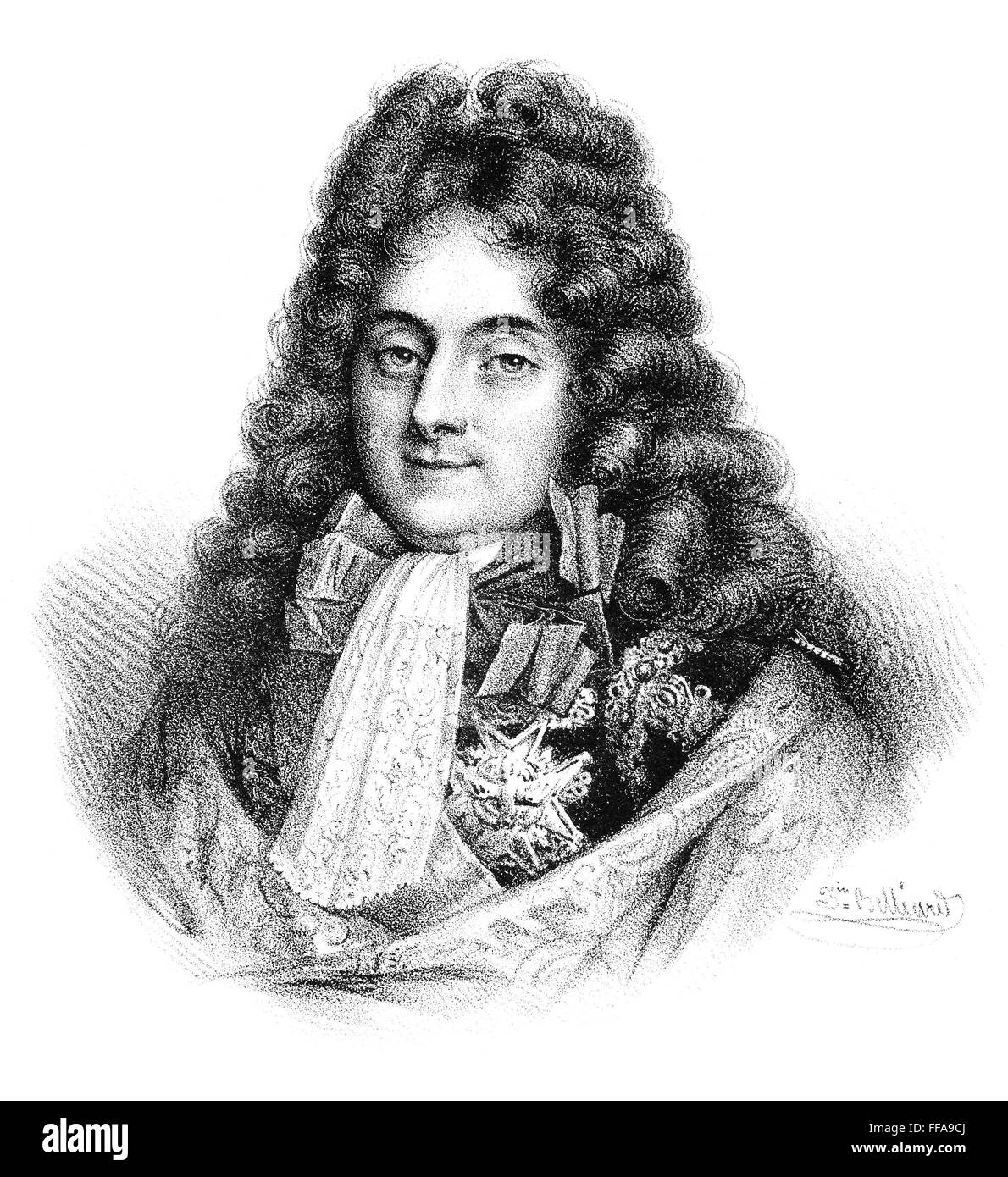 DUC de SAINT-SIMON /n(1675-1755). Louis de Rouvroy. French soldier ...