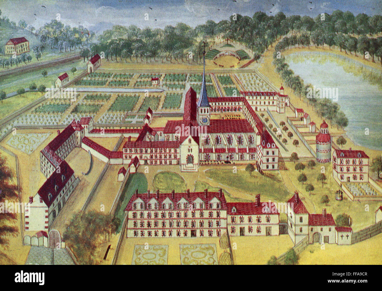FRANCE: PORT-ROYAL, 1700. /nThe Cistercian convent of Port-Royal, which ...