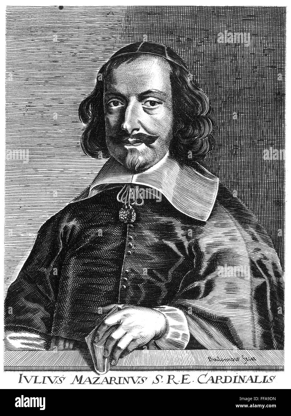 CARDINAL JULES MAZARIN /n(1602-1661). Franco-Italian cardinal and ...