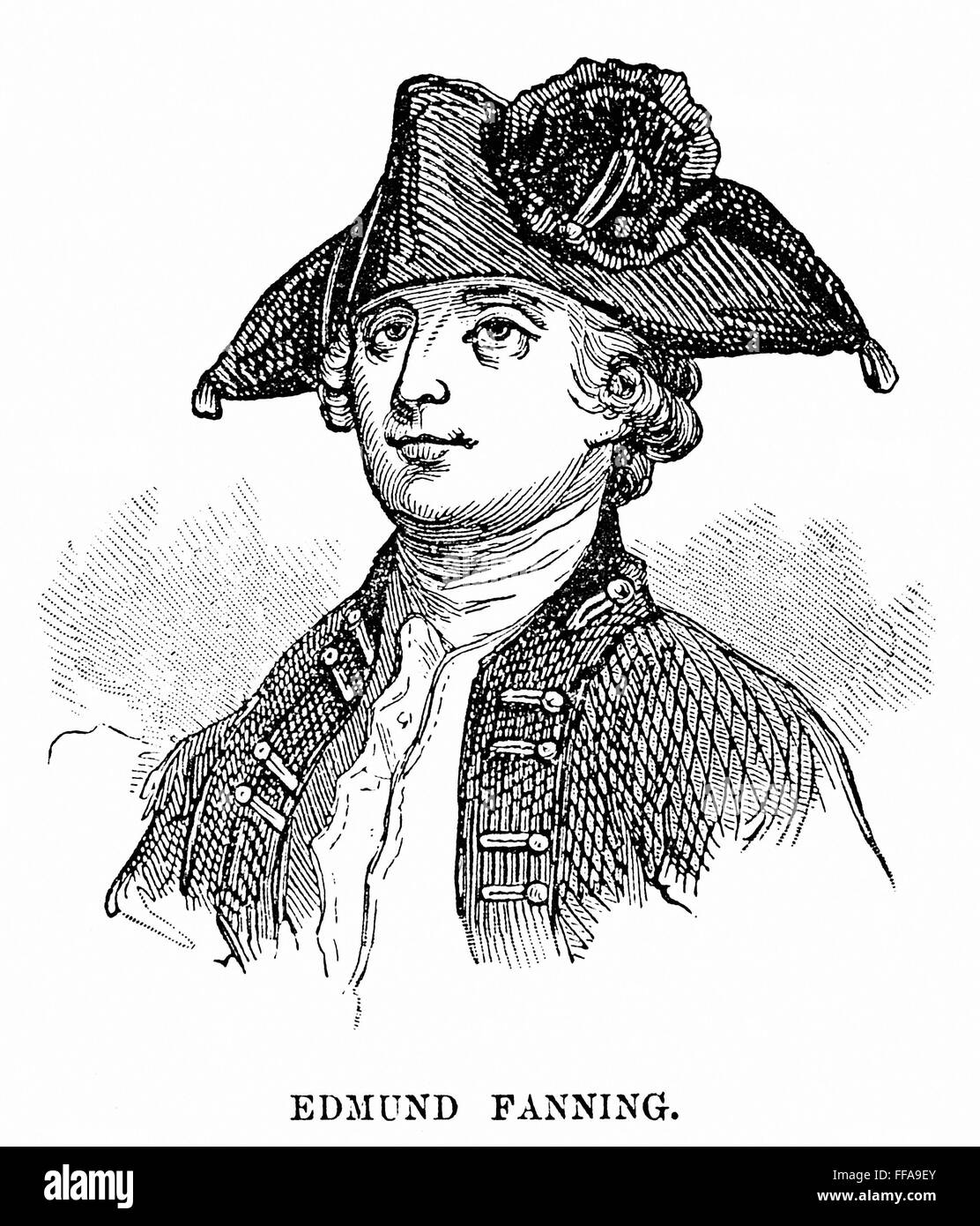 EDMUND FANNING (1737-1818). /nAmerican lawyer, soldier, and Loyalist ...