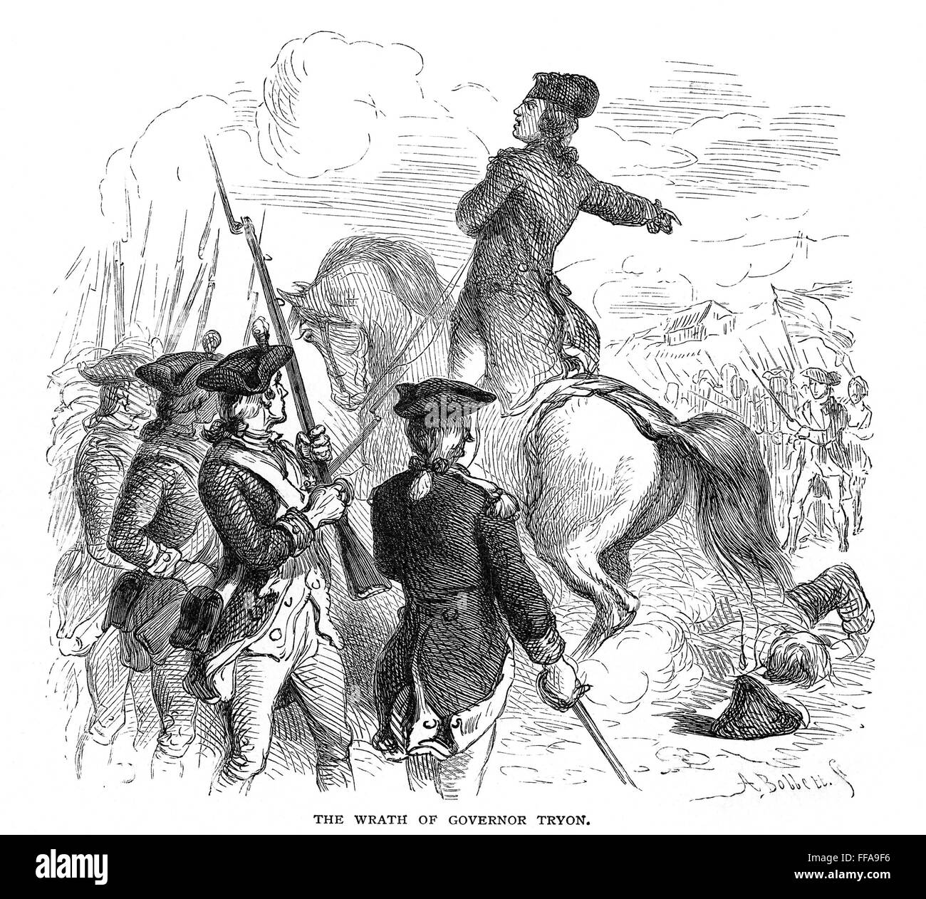 SIR WILLIAM TRYON (1729-1788). /nBritish colonial governor in North ...
