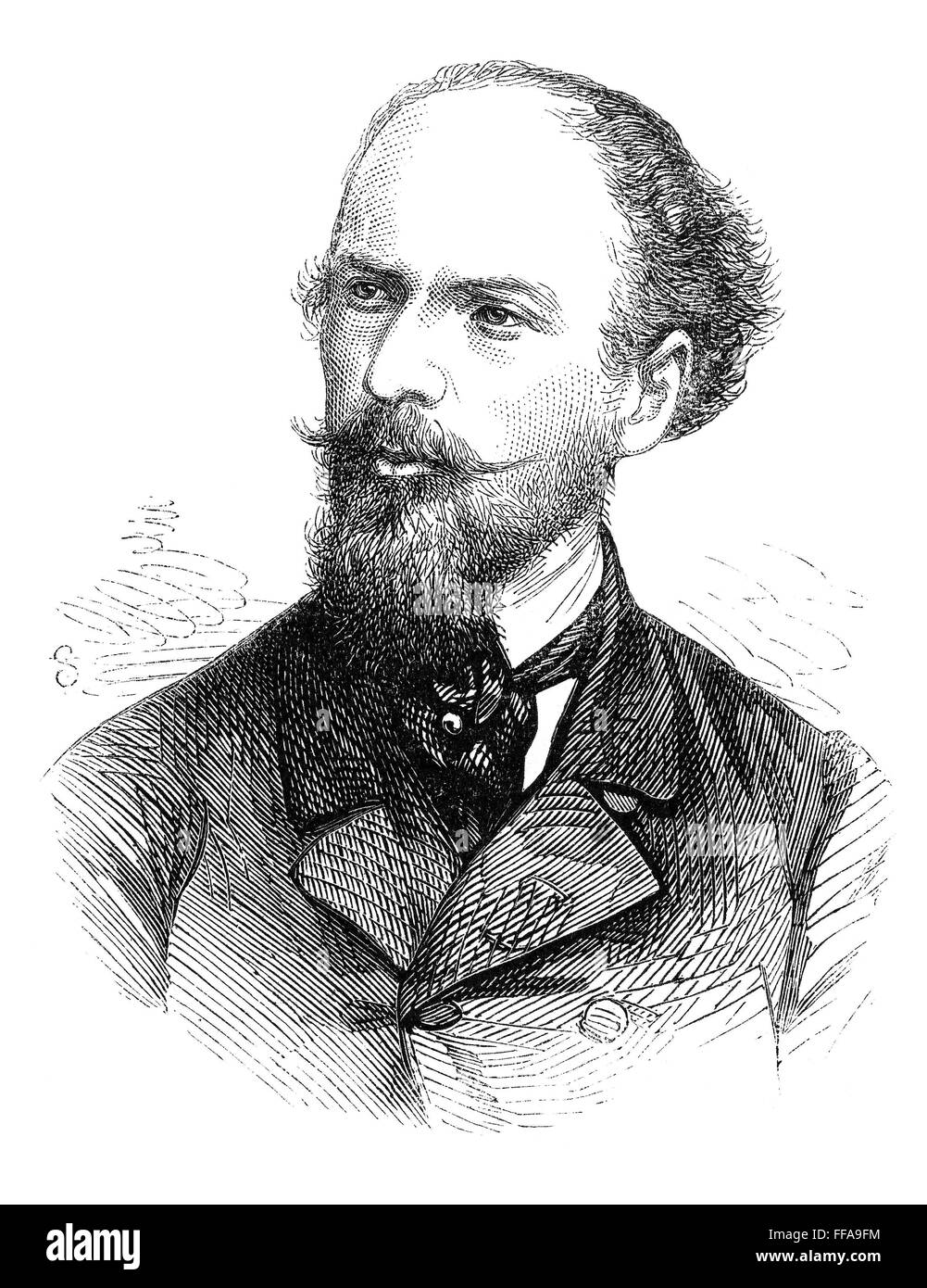 HENRI MOUHOT (1826-1861)./nFrench naturalist Stock Photo - Alamy