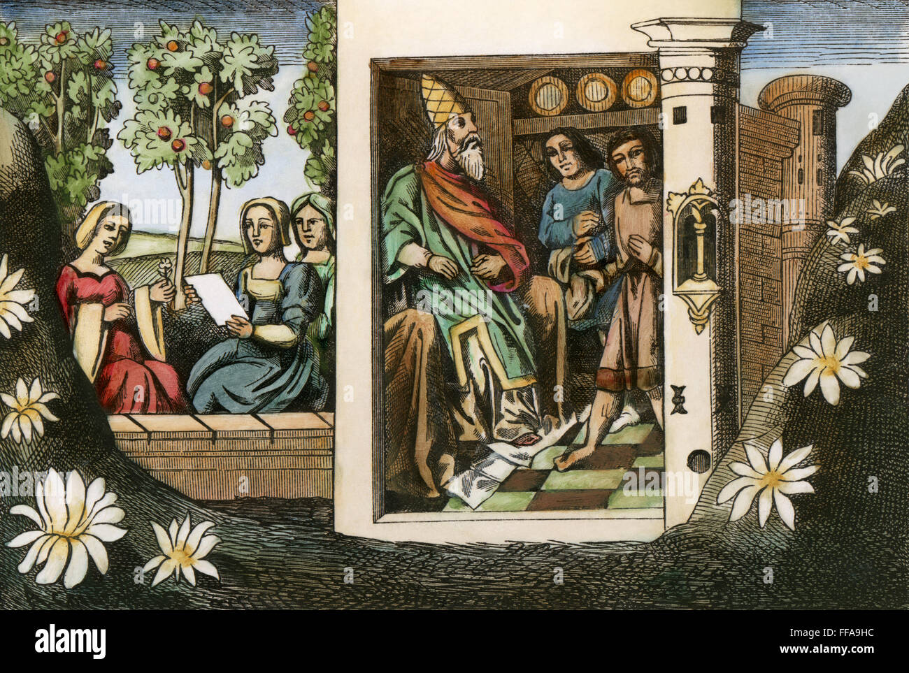 PERSIAN ASSASSINS. /nThe Old Man of the Mountain, leader of the sect of ...