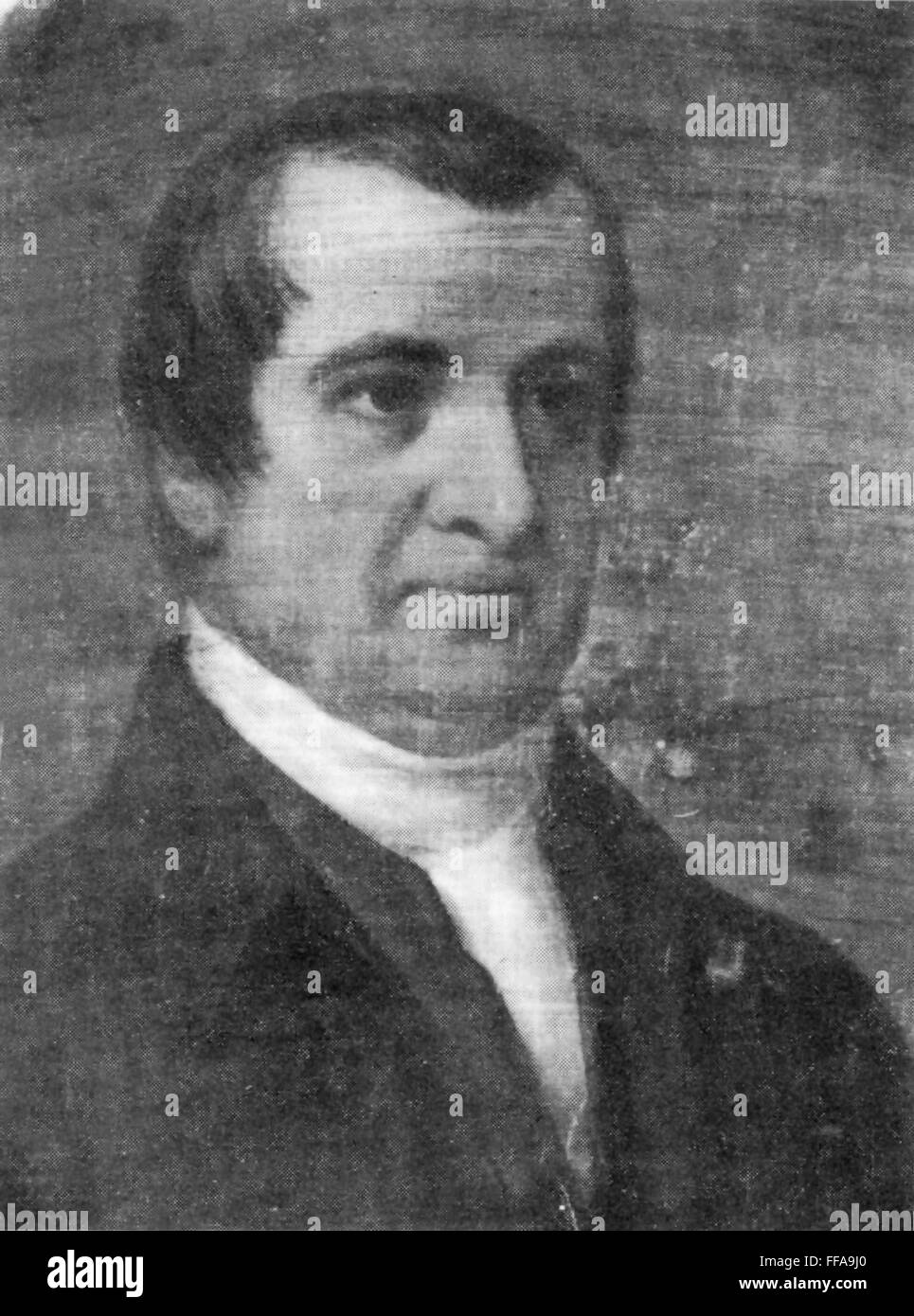 ABRAHAM CLARK (1726-1794). /nAmerican political leader. Painting by ...