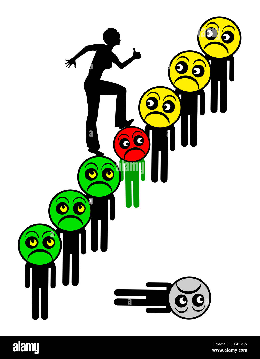 Envious of Success Stock Photo - Alamy